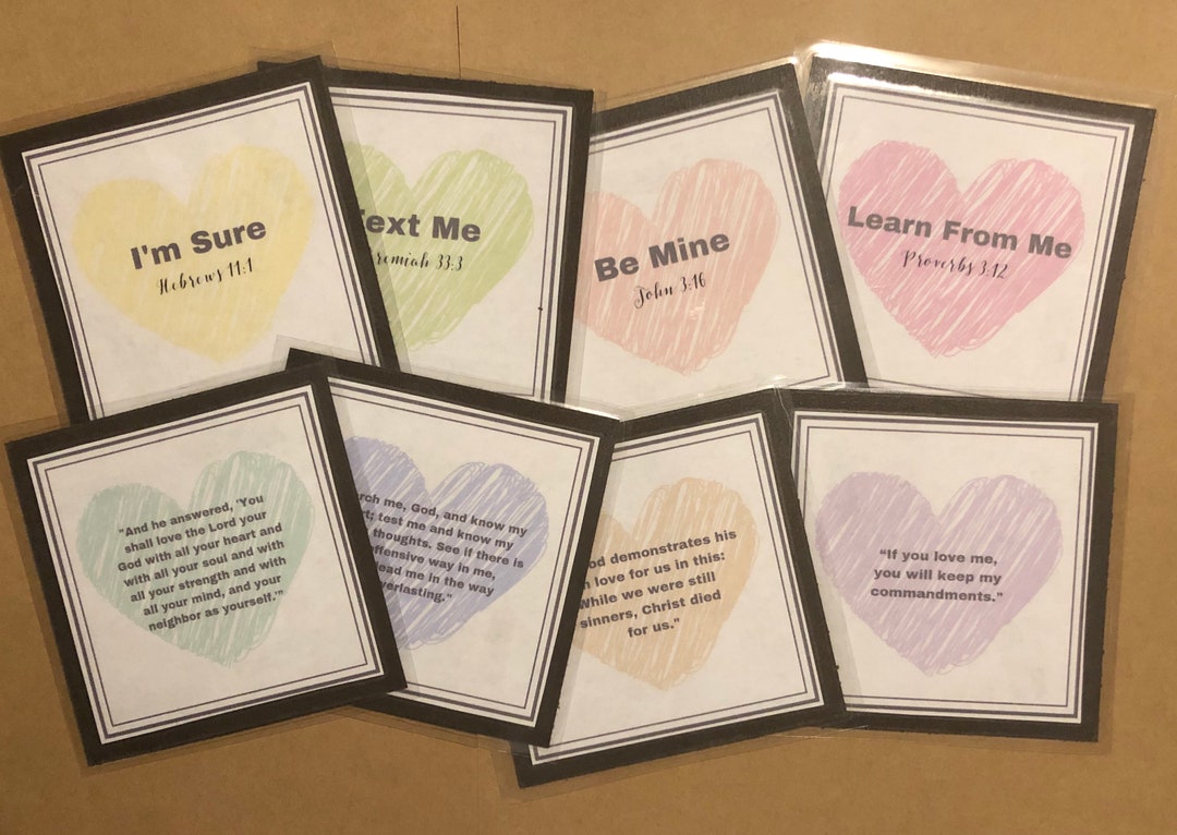 God's Conversation Hearts Digital Download - Etsy