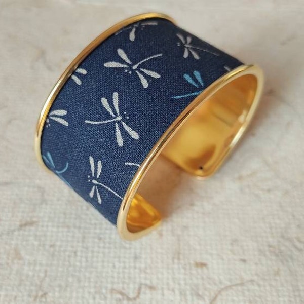 Fabric Cuff Bracelet - Etsy