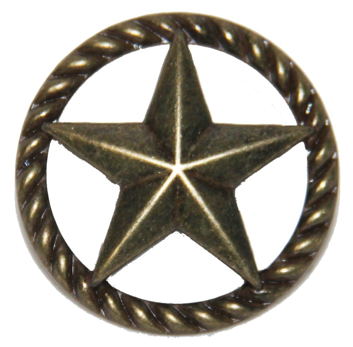 Thin Rope Star Drawer Pulls or Cabinet Knobs. Western, Southwest ...