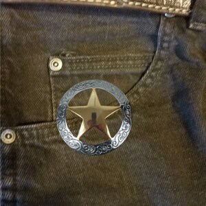 Texas Ranger Star Out of the Pocket Key Holder 1 1/2 Inch Diameter - Etsy