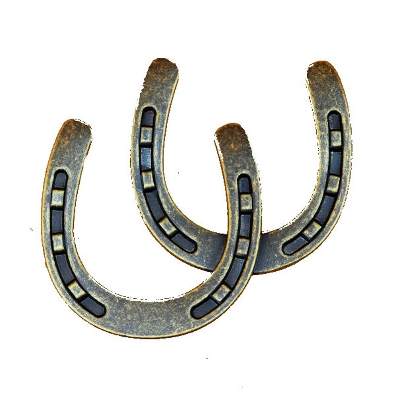 Double Horseshoe Drawer Handle Cabinet Western Southwest Decor - Etsy