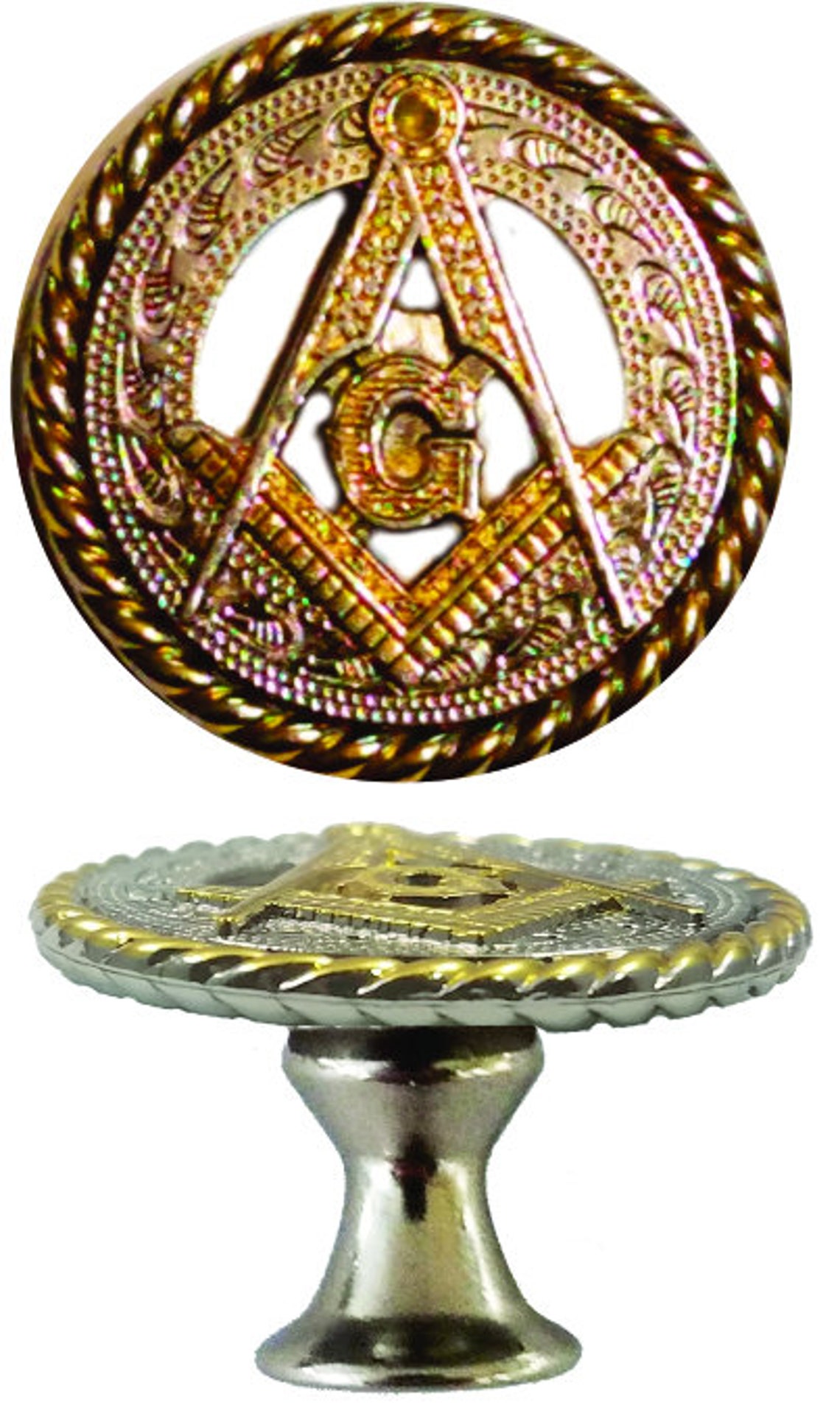 Masonic Drawer or Cabinet Knobs, Set of 6 - Etsy