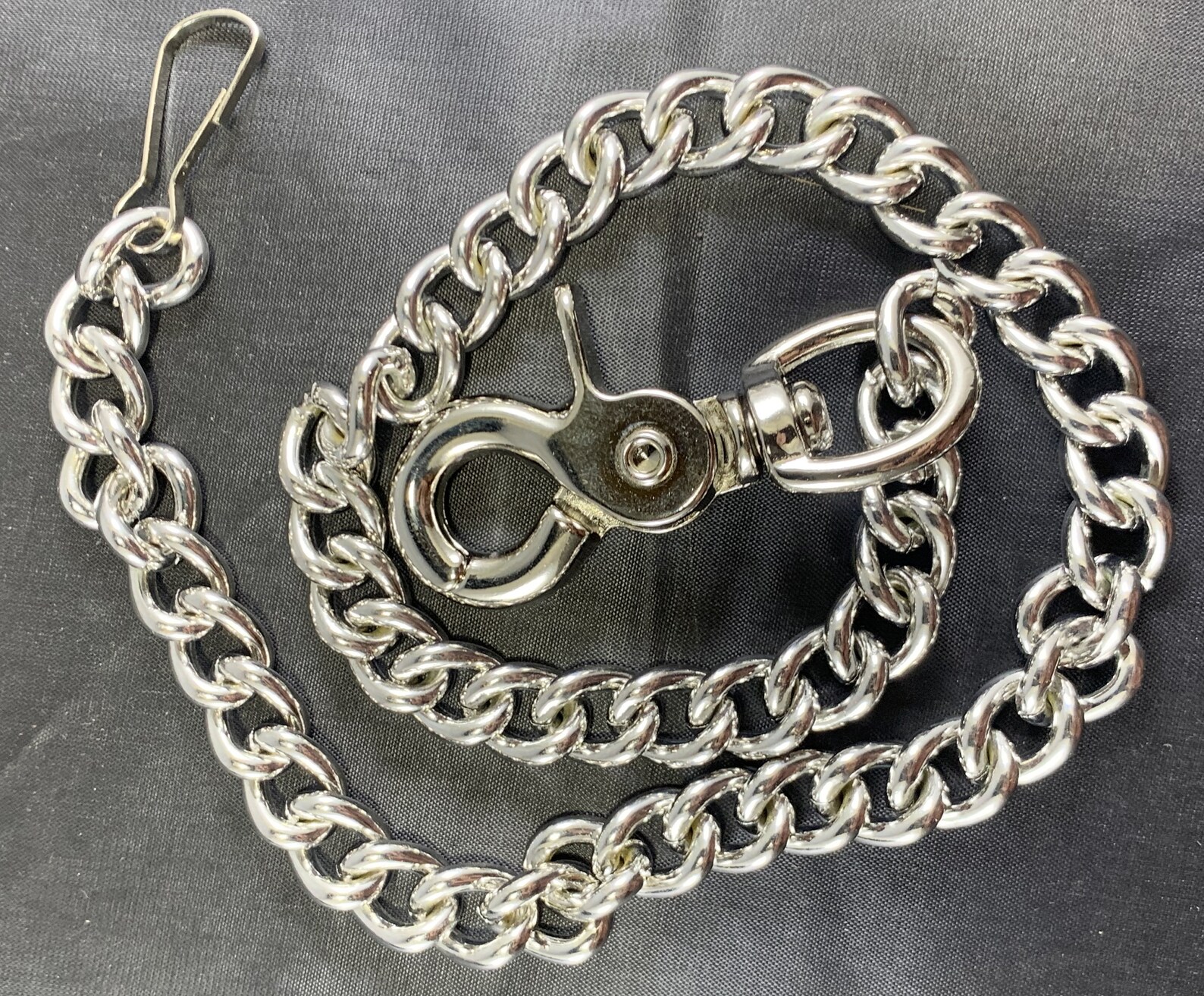 Custom Leather Long Black Chain Wallet. MADE IN USA - Etsy