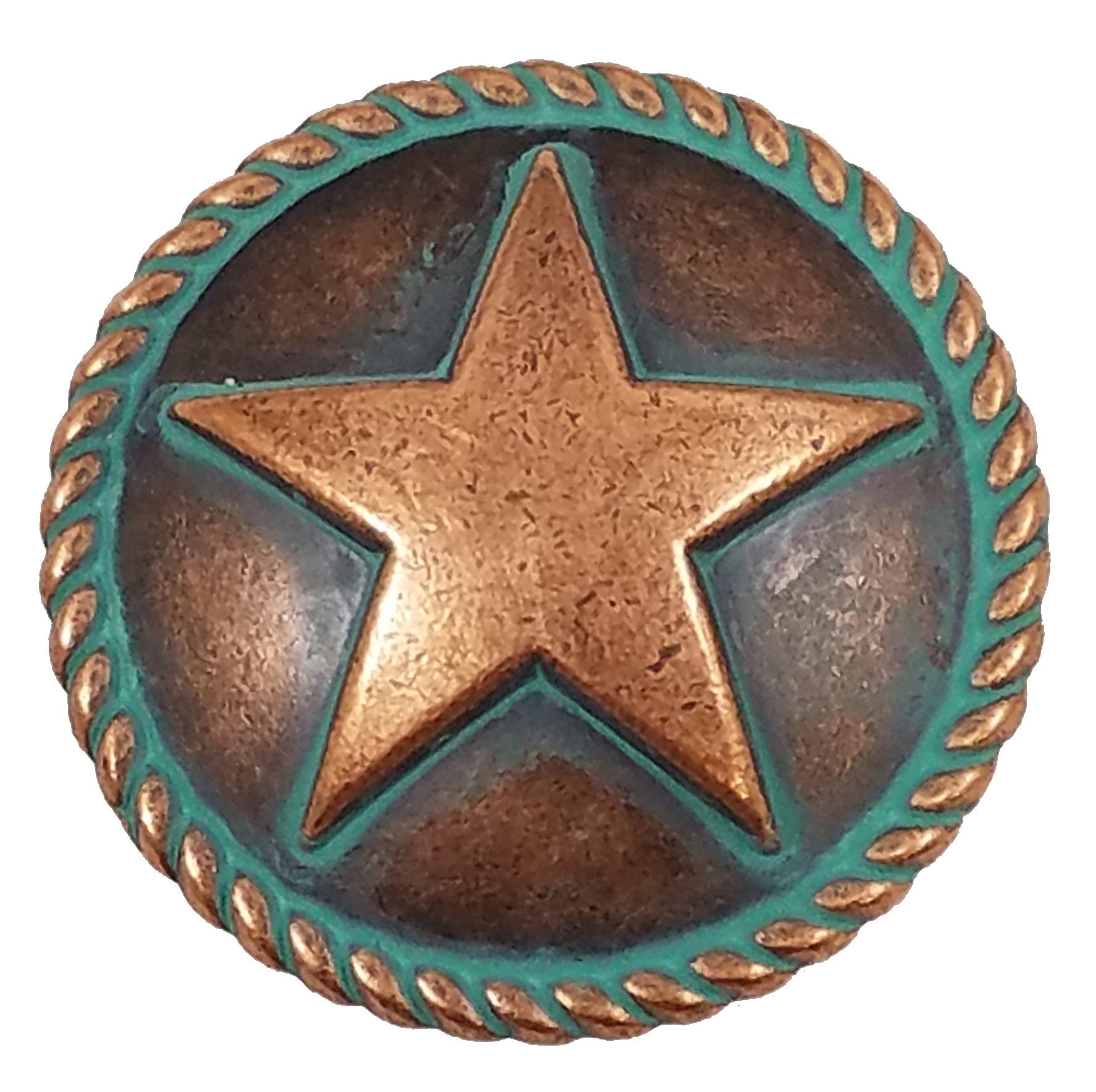 Star With Rope Drawer Pulls or Cabinet Knobs. Western - Etsy