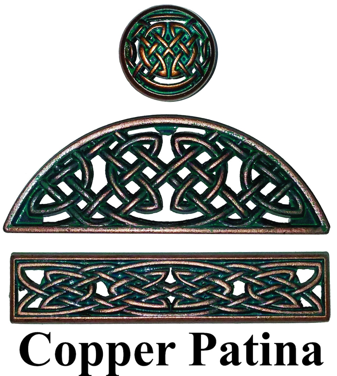 Classic Celtic Knot Knobs, Handles, and Bin Pulls - Etsy