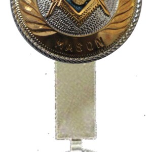 Large Texas Mason Out of the Pocket Key Holder 1 3/4 Inch Diameter Clip ...