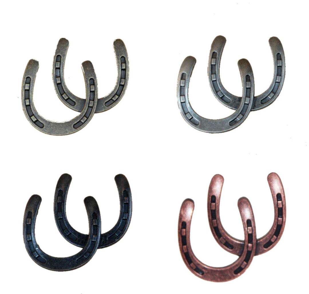 Double Horseshoe Drawer Handle Cabinet Western Southwest Decor Texas ...