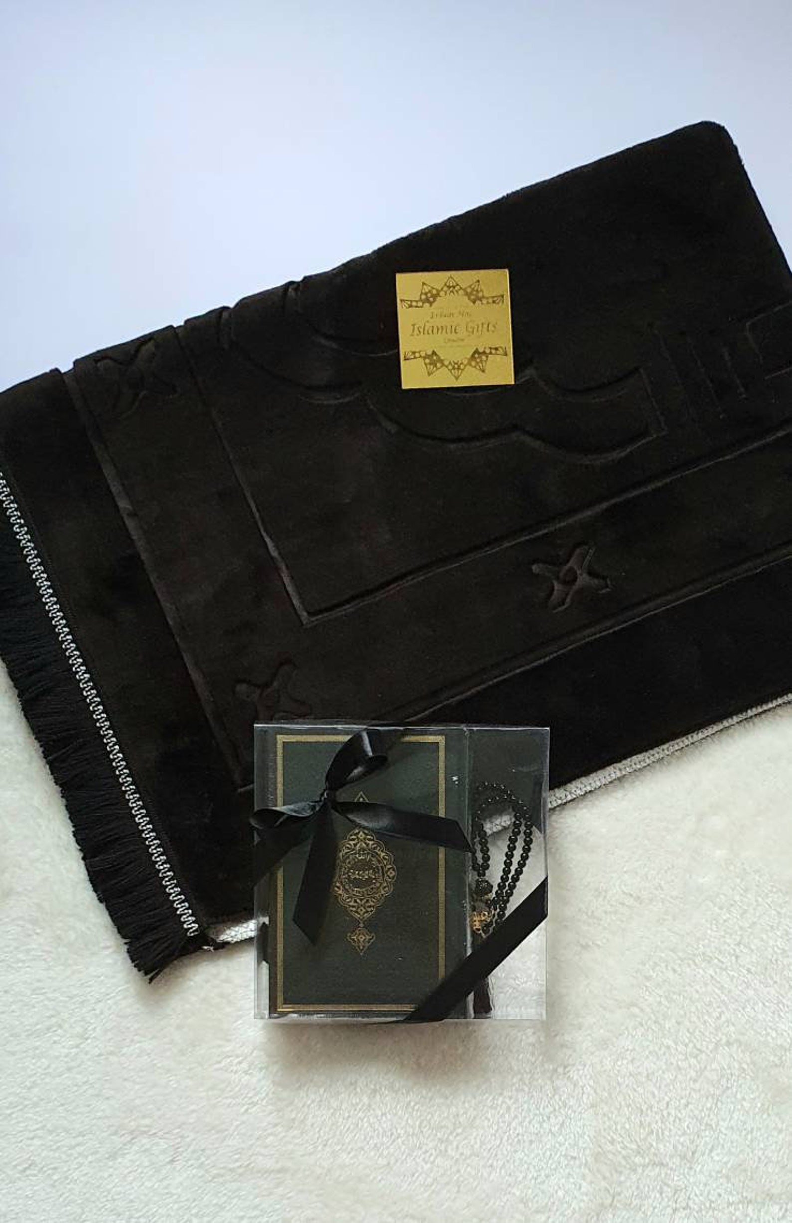 Prayer Rug Sejhade Musala Gift set Eid Mubarak Gift | Etsy