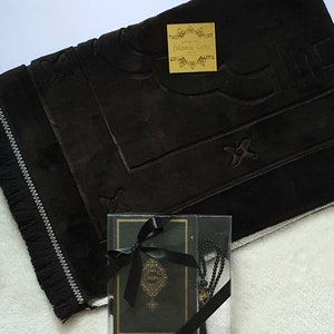 Prayer Rug Sejhade Musala Gift Set Eid Mubarak Gift Ramadan Gift Prayer ...