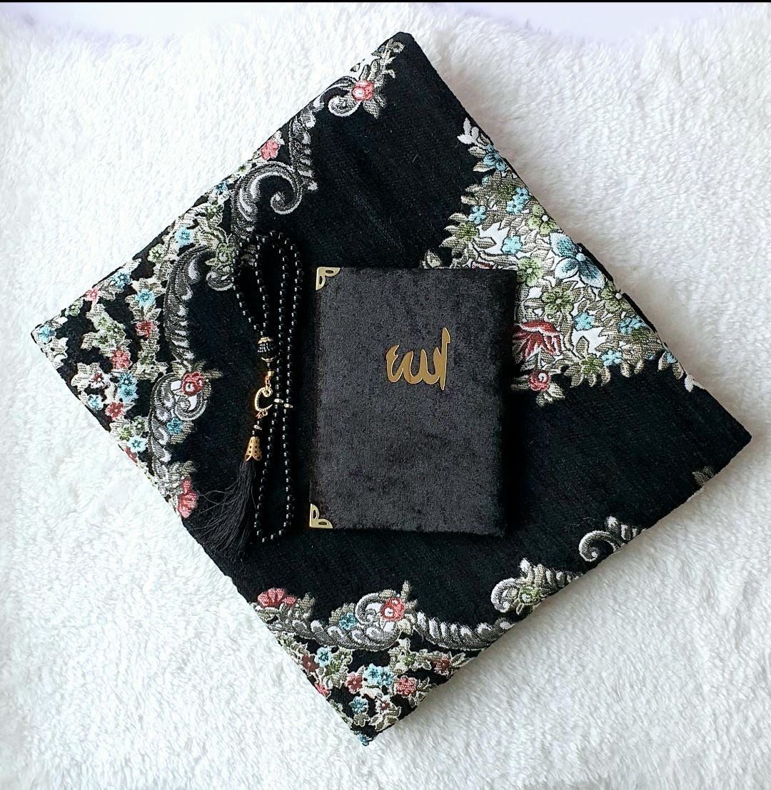 Customized Thick Prayer Rug Personalized Ramadan Eid Hajj Umrah Quran ...