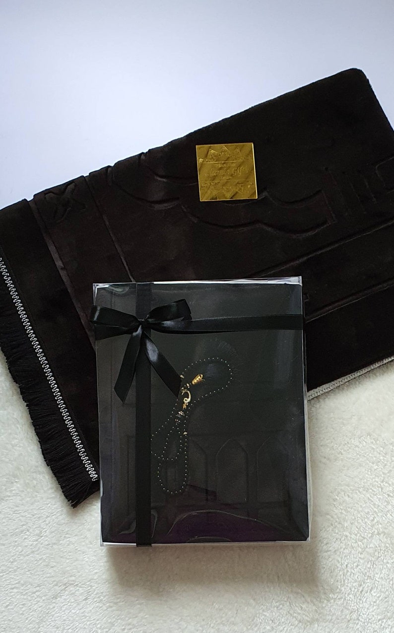 Prayer Rug Sejhade Musala Gift set Eid Mubarak Gift | Etsy