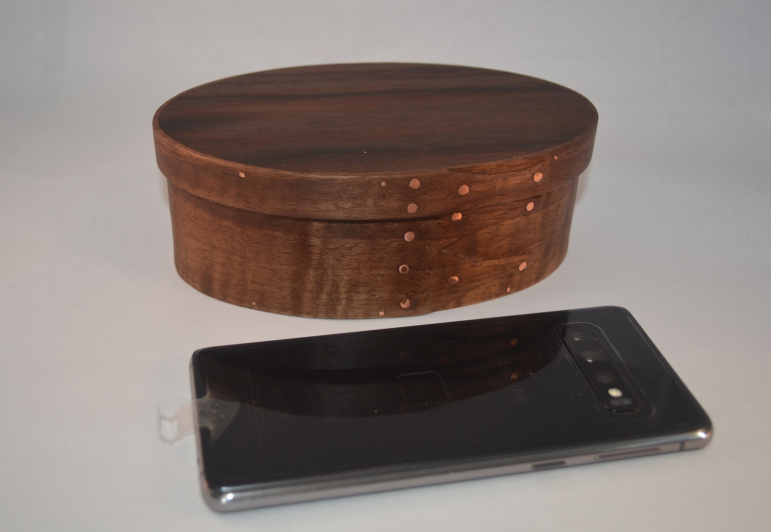 No 2 Shaker Oval Box Walnut - Etsy