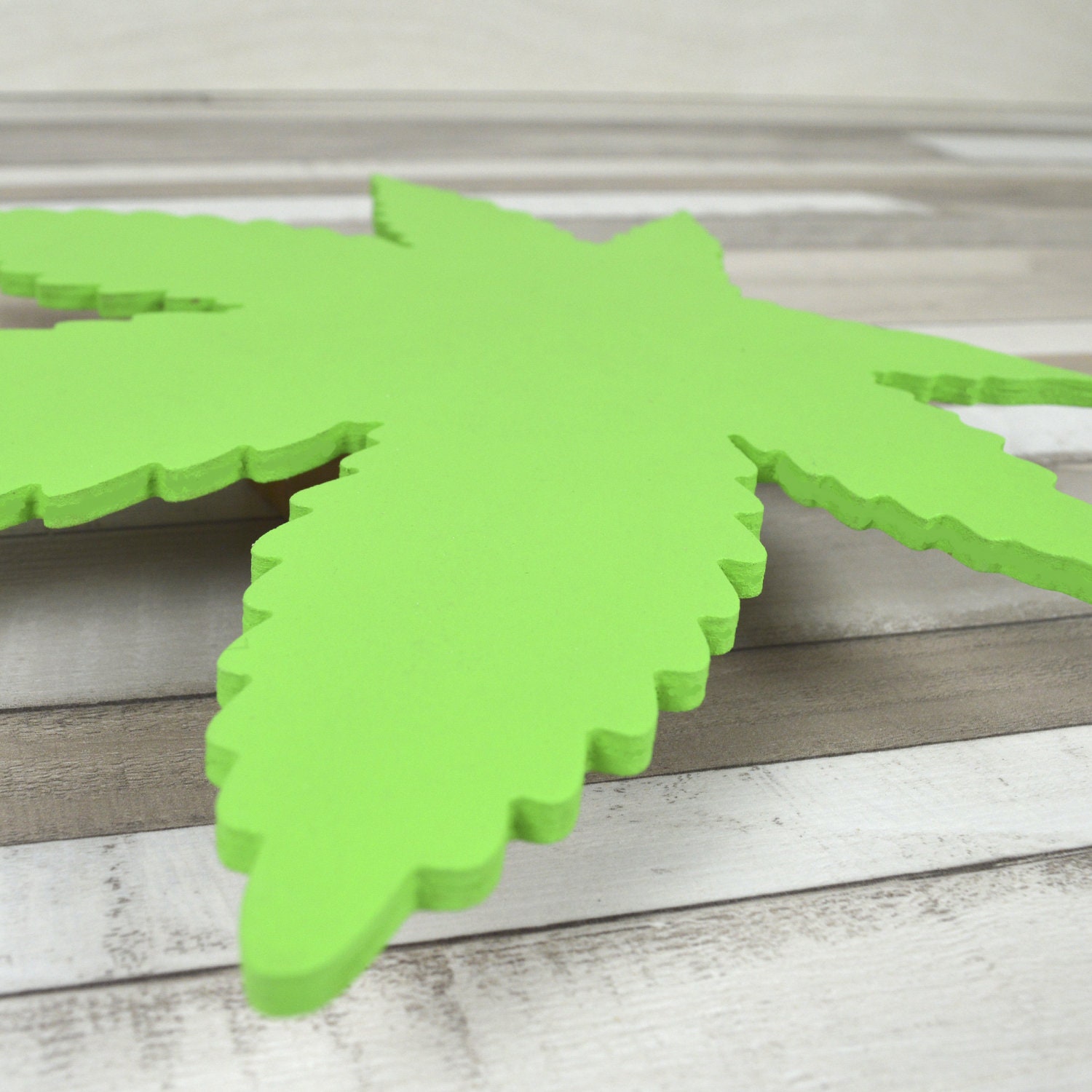 Wall Lamp for Decor Home. Cannabis Gift Green Lamp for Wall - Etsy