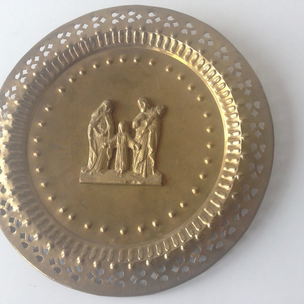 Catholic Holy Family Plaque - Etsy