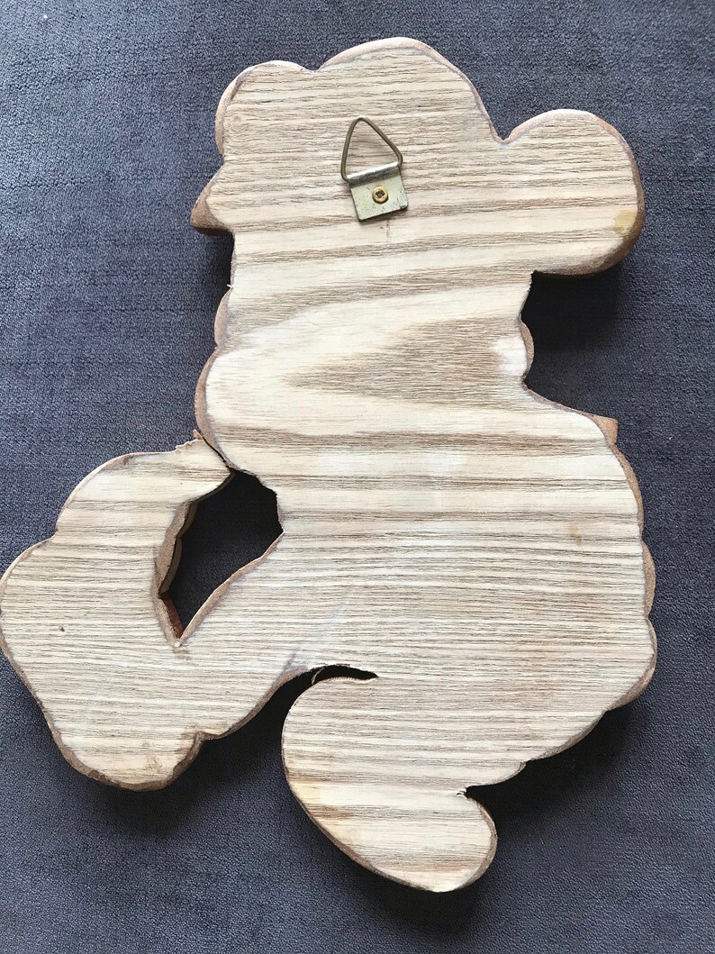 Mickey Mouse Catcher Baseball 9 Intarsia Disney Wooden - Etsy