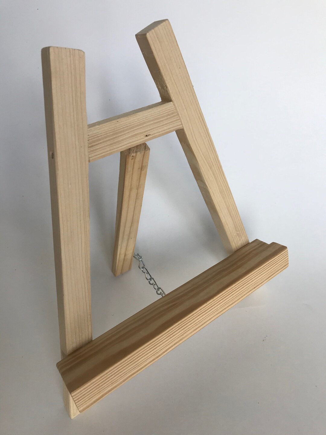 Handcrafted Wood Picture Painting Easel Natural Unfinished 11in - Etsy