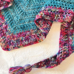 Pisces Shawl | Crochet Pattern PDF | Crochet Shawl | Crochet Wrap ...