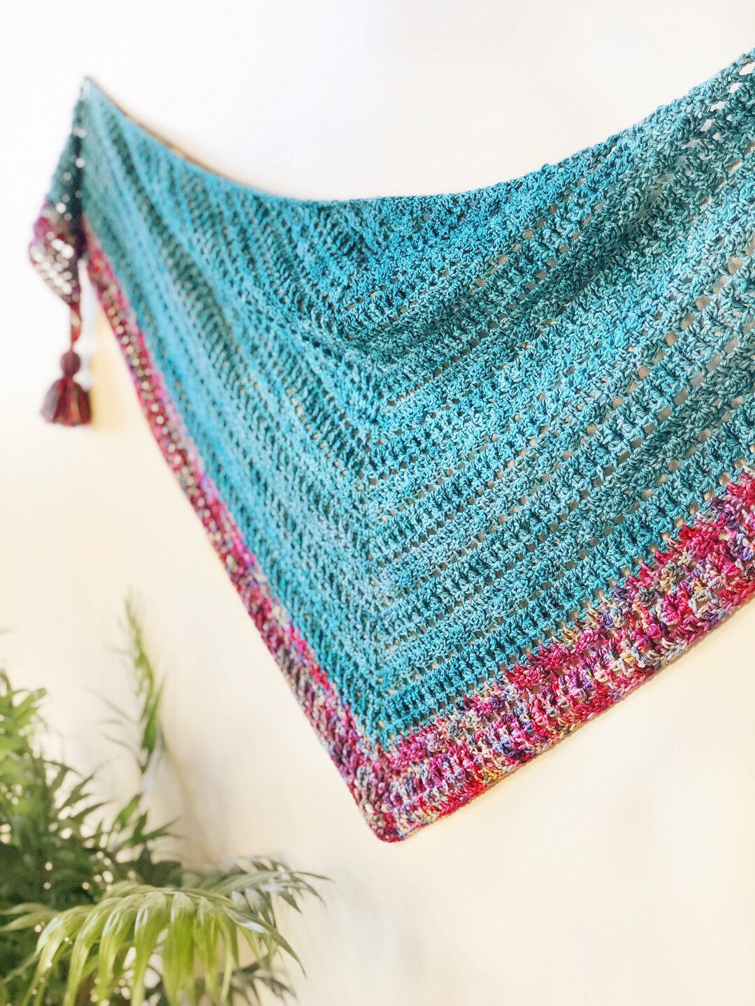 Pisces Shawl | Crochet Pattern PDF | Crochet Shawl | Crochet Wrap ...