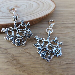Cimaruta Clip on Charms X 2 Witches Protection From the Evil Eye, Good ...