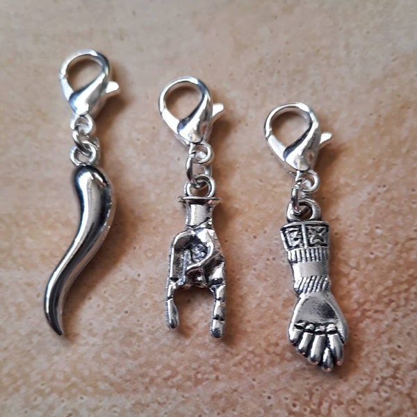 Italian Hand Charms - Etsy