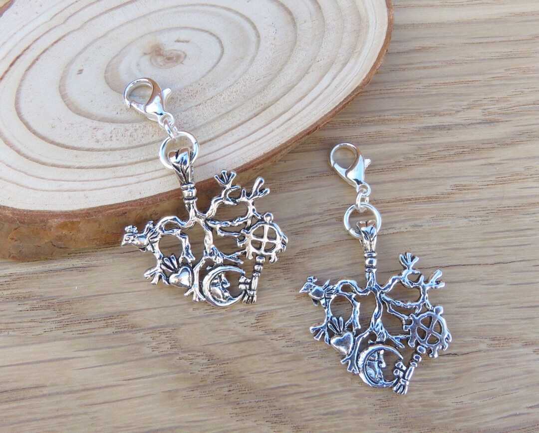 Cimaruta Clip on Charms X 2 Witches Protection From the Evil Eye, Good ...