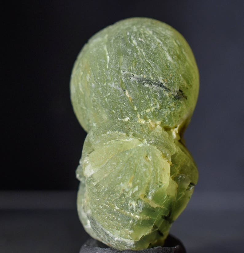 Prehnite crystal cluster raw prehnite collector stone rock | Etsy