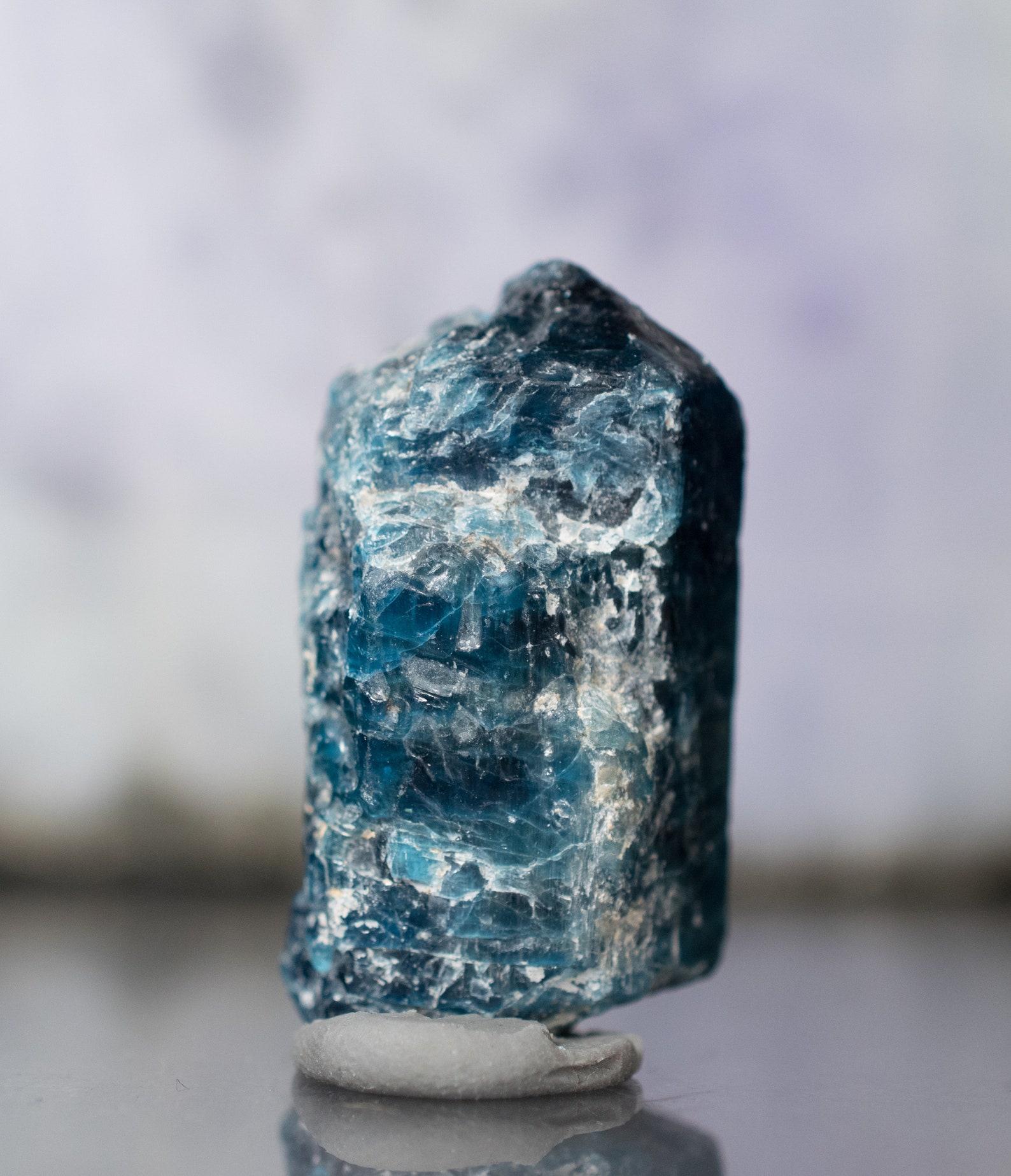 Apatite Crystal Terminated Natural Blue Crystal Brazil - Etsy