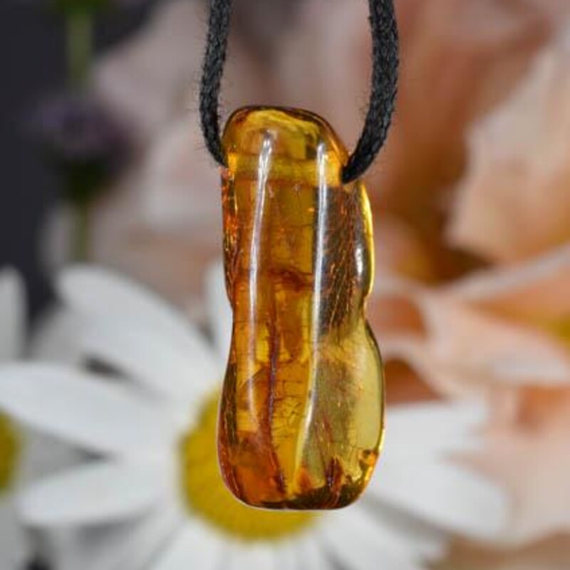 Amber Pendant - Etsy