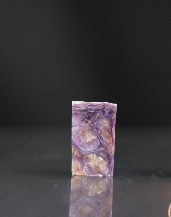 Charoite Rough Slab for cabbing Or specimen | Etsy