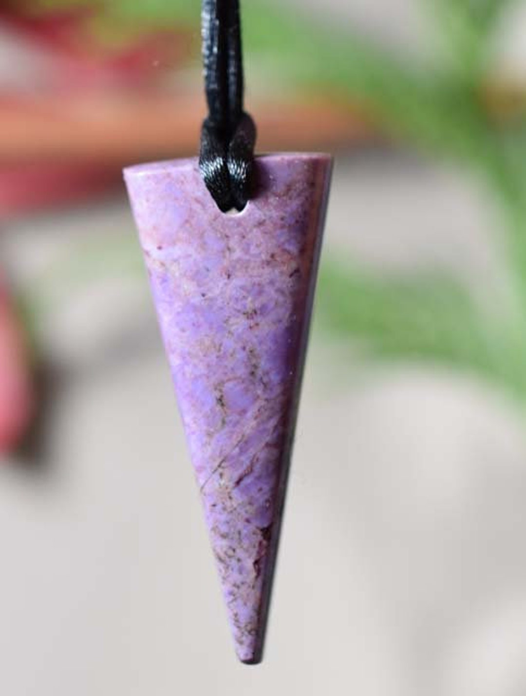 Purple Jade Pendant Jadeite Turkey Natural Pendant ,handcut and ...