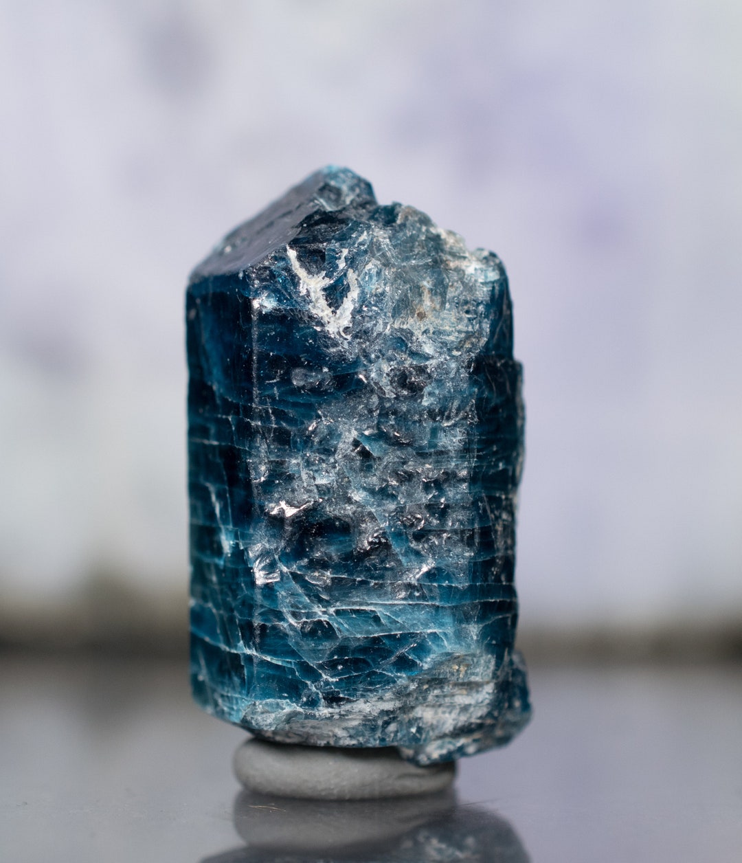 Apatite Crystal Terminated Natural Blue Crystal Brazil - Etsy