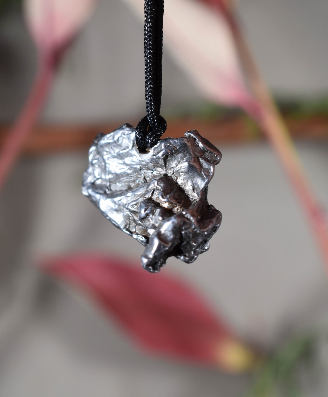 Meteorite Meteor Pendant , Campo Del Cielo Meteorite Necklace Meteor ...