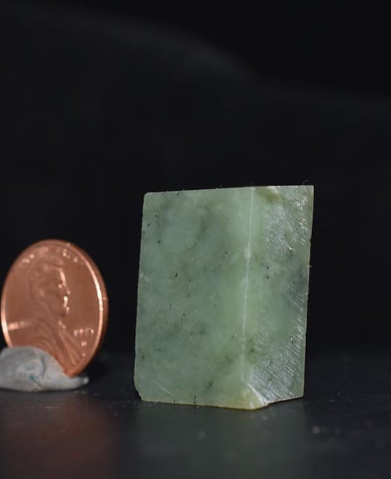 Nephrite Jade Rough Slab Natural Gel for Cutting Cabbing - Etsy