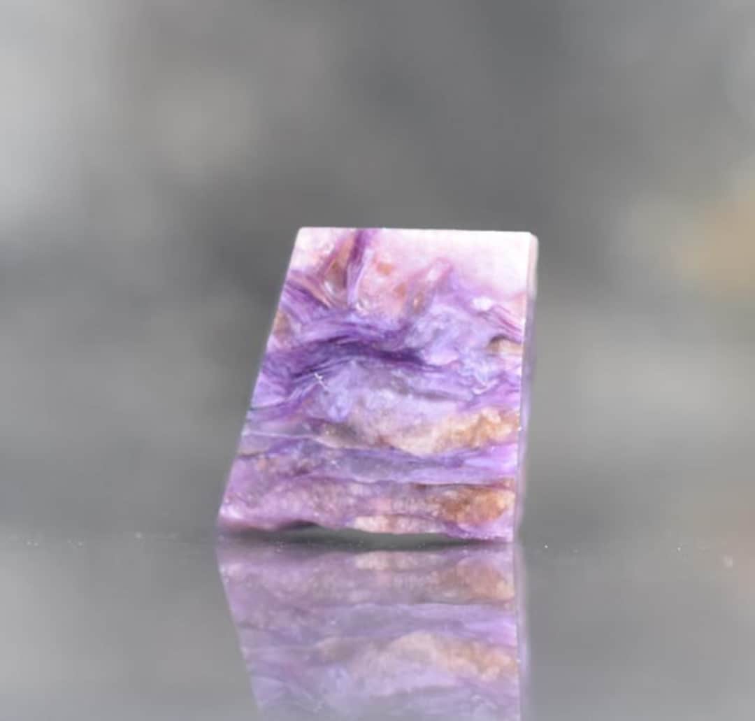 Charoite Rough Slab for Cabbing or Specimen - Etsy