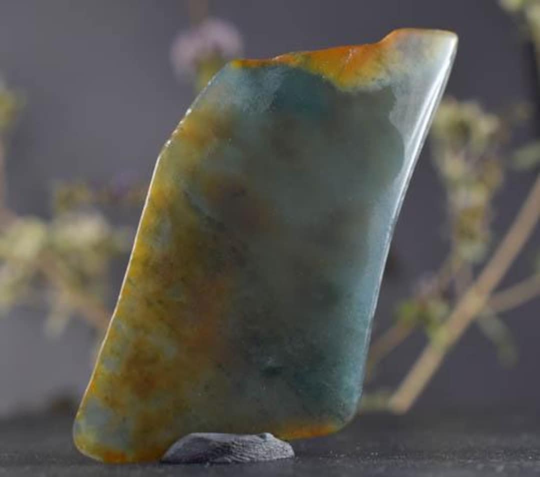 Blue Green Jadeite Jade Guatemalan Guatemala Rough Specimen Slab Jade ...