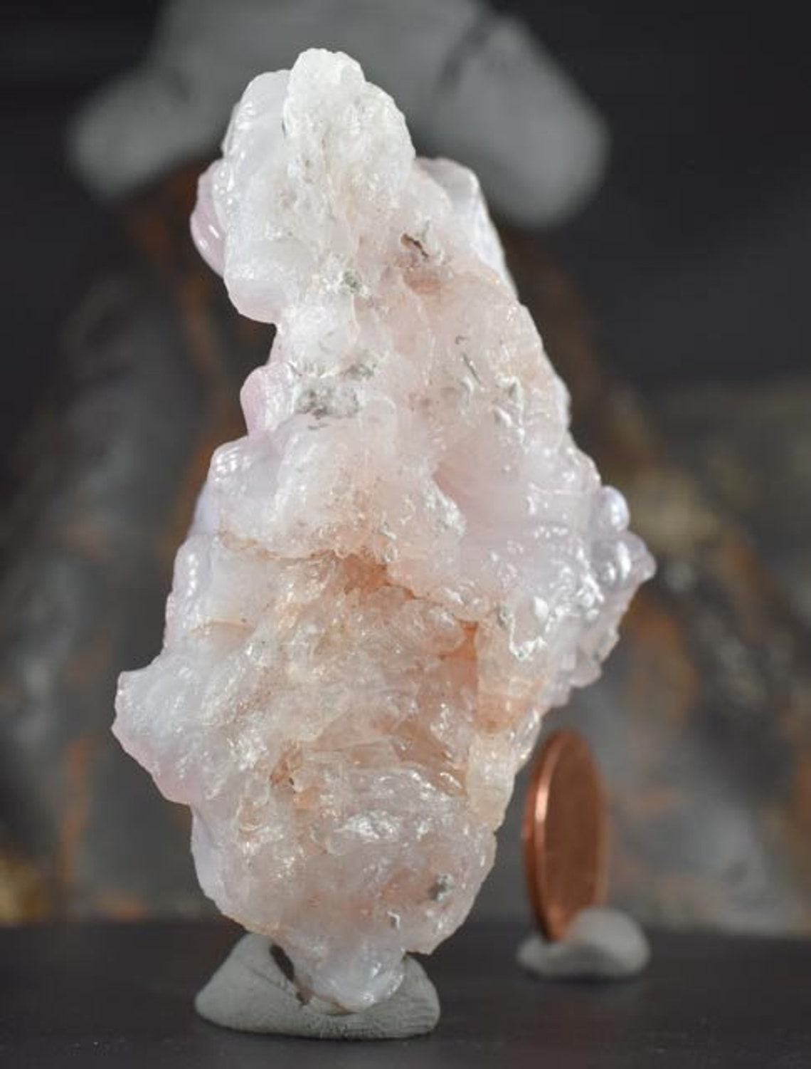 Desert Rose Agate Specimen Pink Desert Rose Chalcedony | Etsy