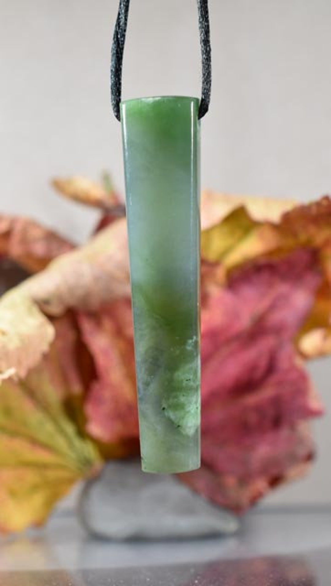 Nephrite Jade Pendant,nephrite Jade Necklace Hand Cut Nephrite Jade ...