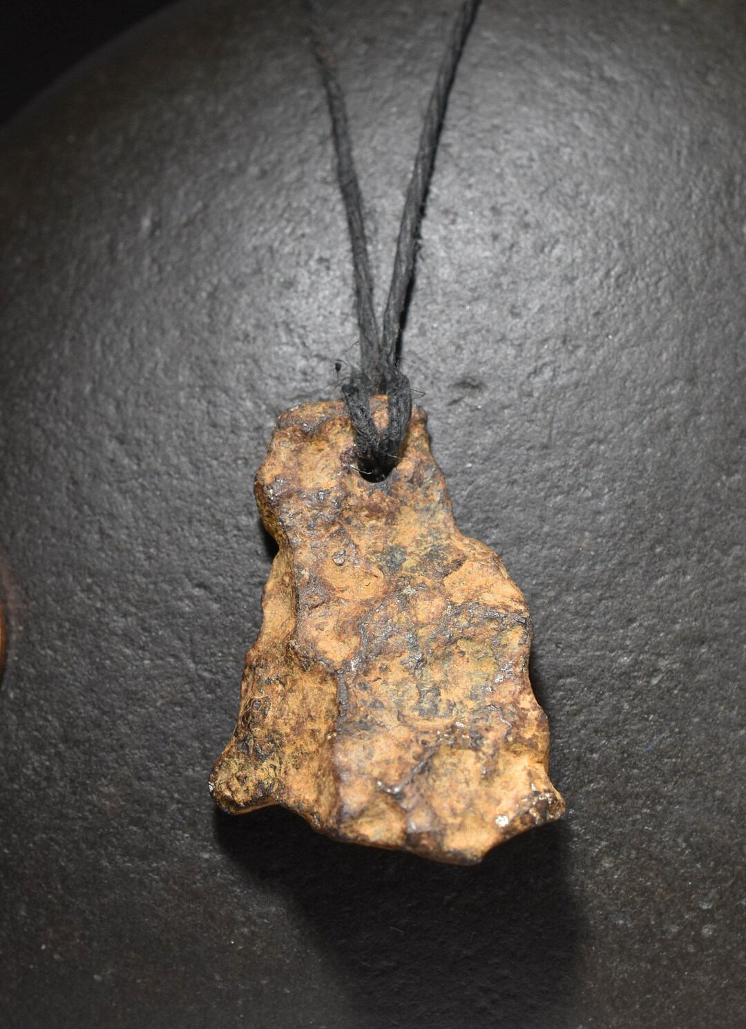 Meteorite Meteor Pendant , Morocco Meteorite Necklace Meteor Pendant ...