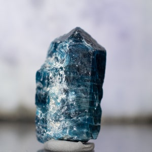 Apatite Crystal Terminated Natural Blue Crystal Brazil - Etsy