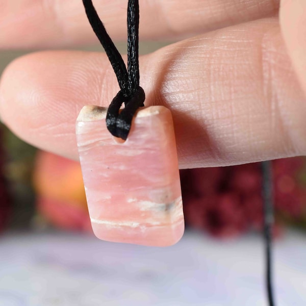 Pink Opal Necklace - Etsy