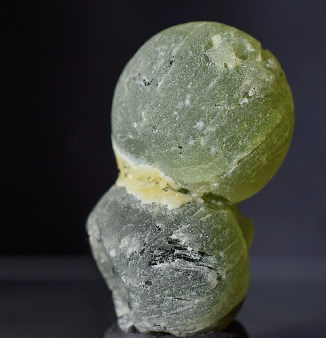 Prehnite crystal cluster raw prehnite collector stone rock | Etsy