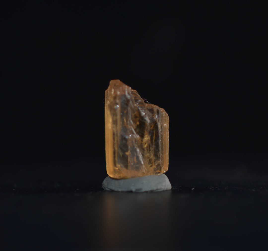 Topaze Natural Golden Orange IMPERIAL Topaze terminée cristal - Ouro ...