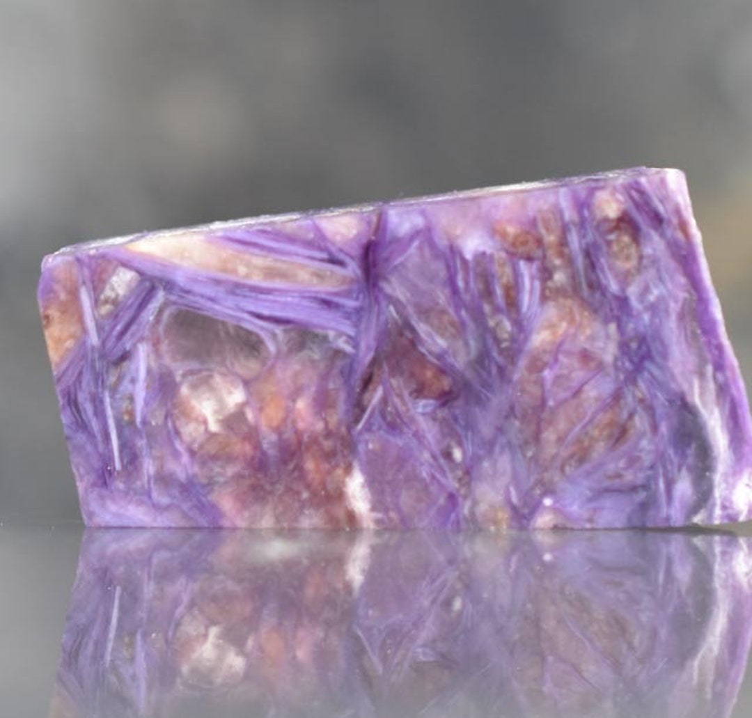 Charoite Rough Slab for Cabbing or Specimen - Etsy