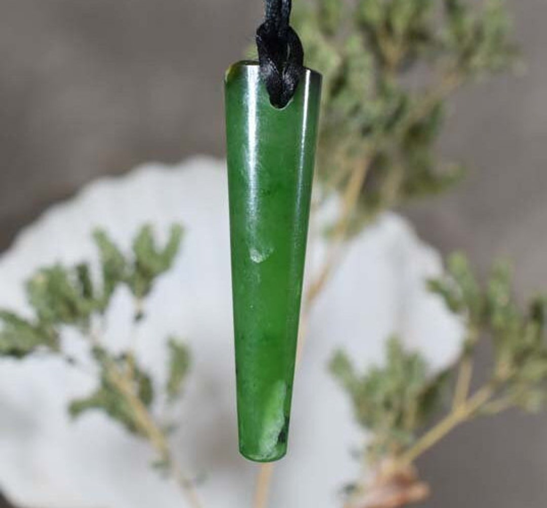Nephrite Jade Pendant,nephrite Jade Necklace Hand Cut Nephrite Jade ...