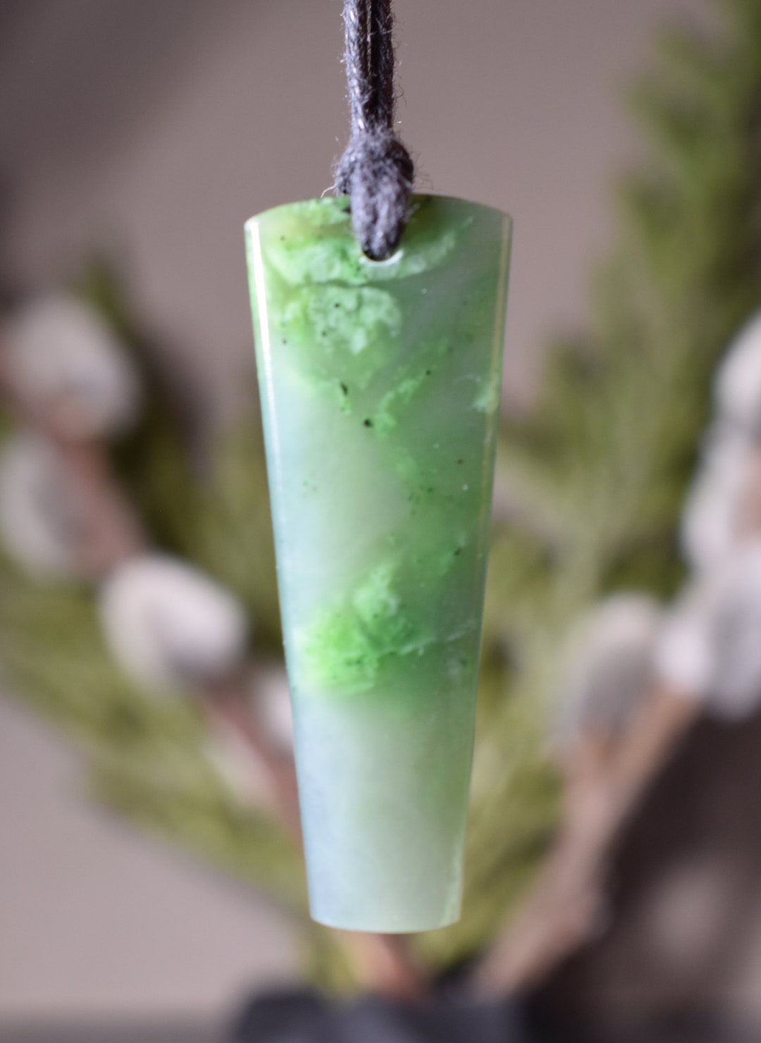 Nephrite Jade Pendant,nephrite Jade Necklace Hand Cut Nephrite Jade ...