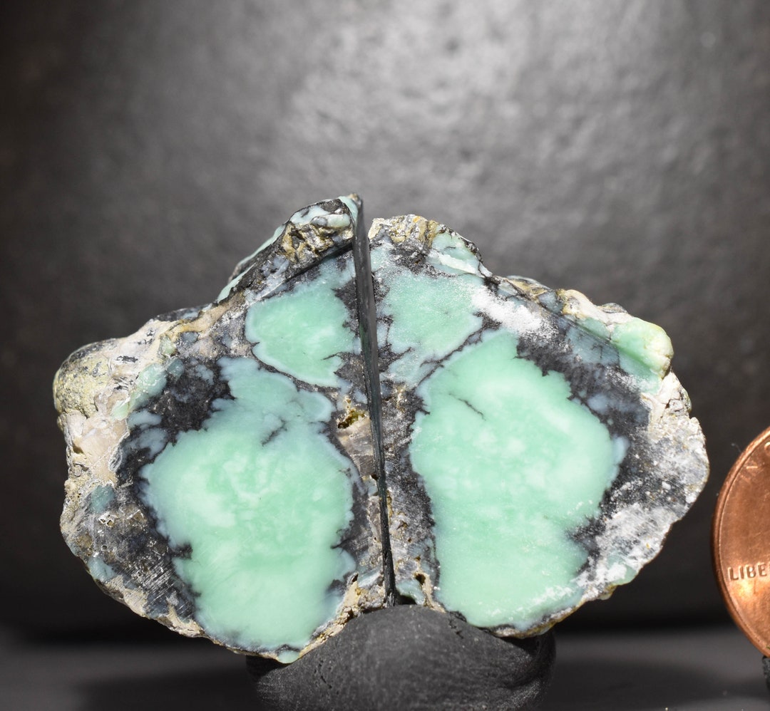 Variscite Natural Nugget Sliced Halves Rough From Nevada - Etsy