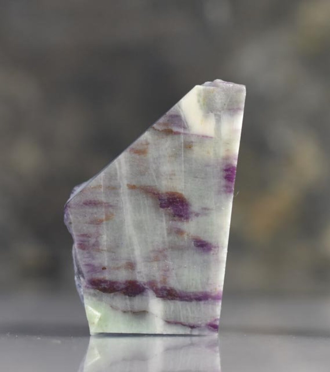 Kammererite Gem Rough Kammererite Healing Stone Purple Kammererite ...