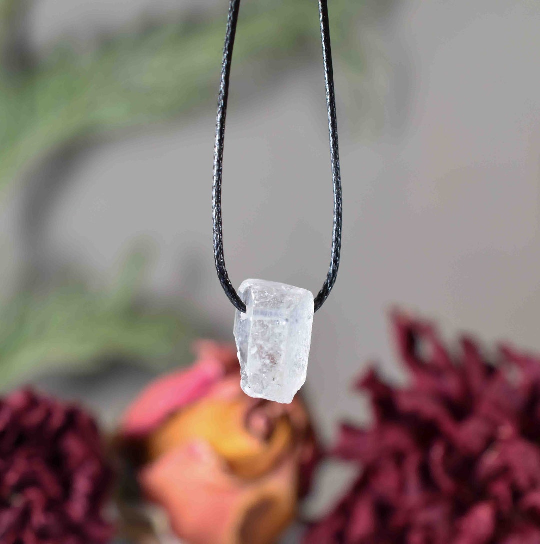 Phenakite Crystal Pendant Small Phenacite Pendant Gem Crystal Phenakite ...