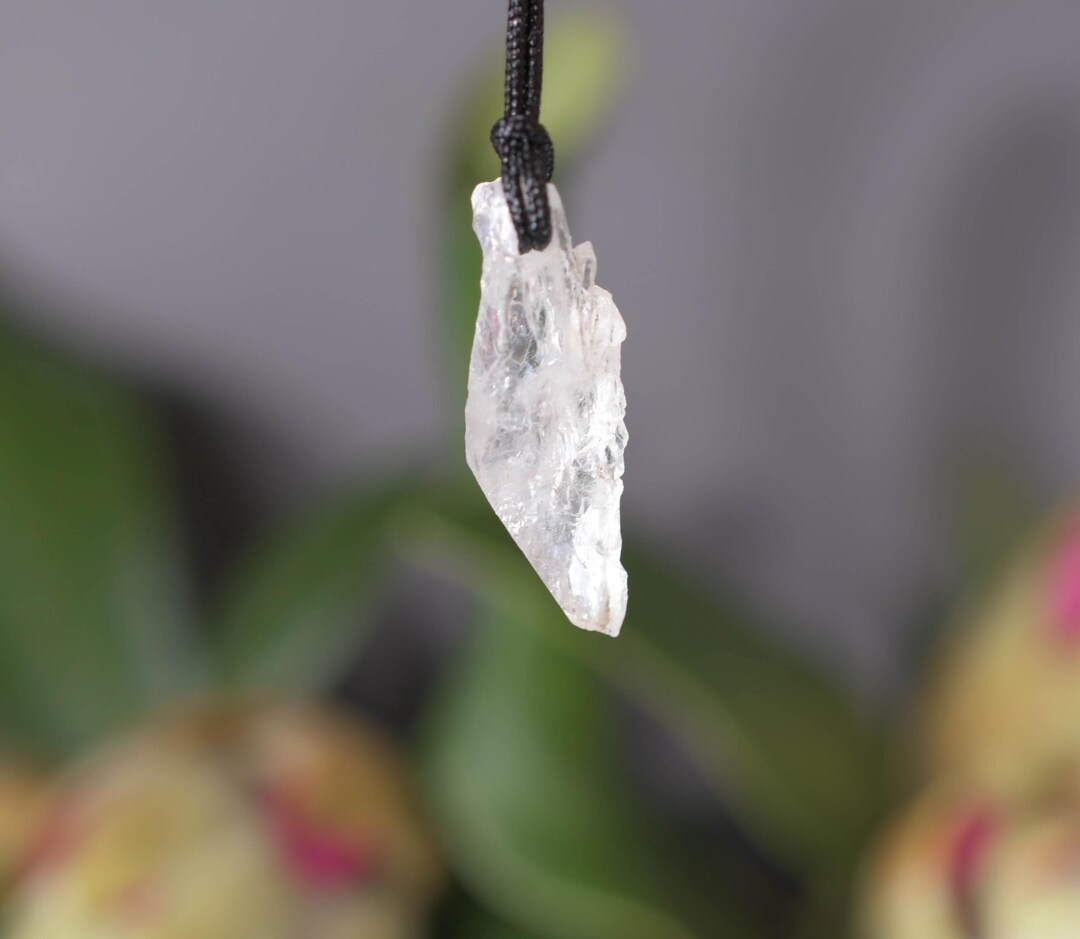 Phenakite Crystal Pendant Small Phenacite Pendant Gem Crystal Phenakite ...