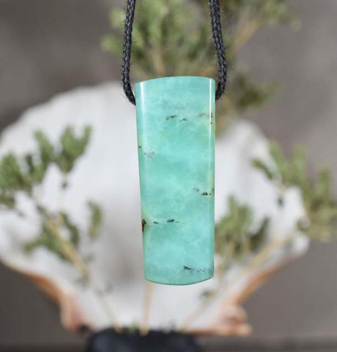 Chrysoprase Pendant,australian Chrysoprase Necklace,chrysoprase Pendant ...